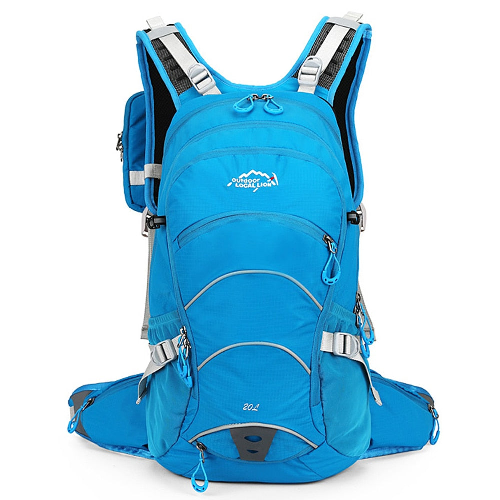 20L Ergonomic Waterproof Bicycle Backpack Ventilated Cycling Climbing ...