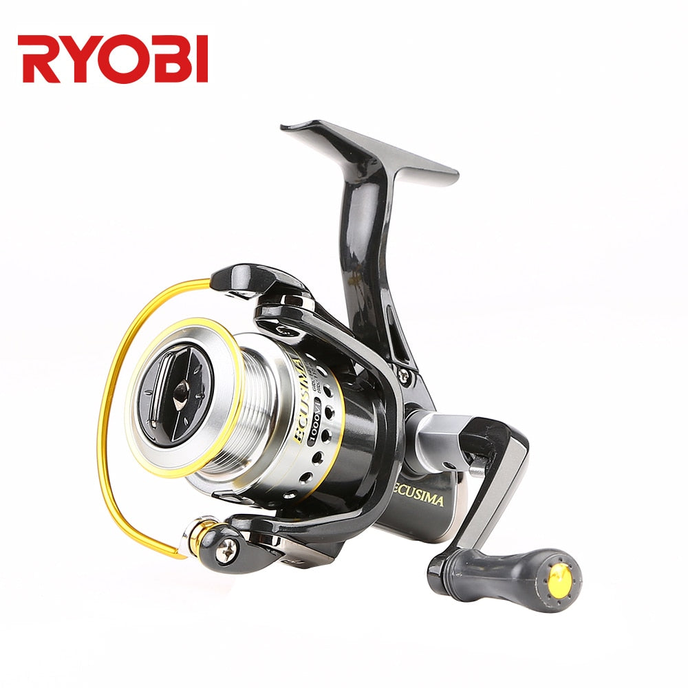 RYOBI ECUSIMA Spinning Reel 1000-8000 Saltwater Power Fishing Wheel 5B ...