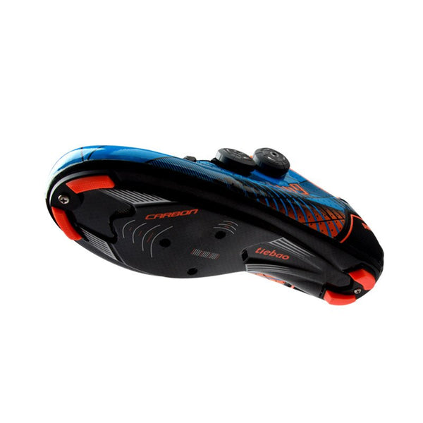 Tiebao Road Carbon Fiber Cycling Shoes Professional Ultralight Self-Lo ...