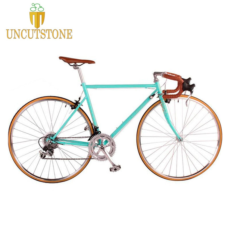 road bicycle fixie bike 700C vintage Fixed Gear bike Track 14 speeds r ...